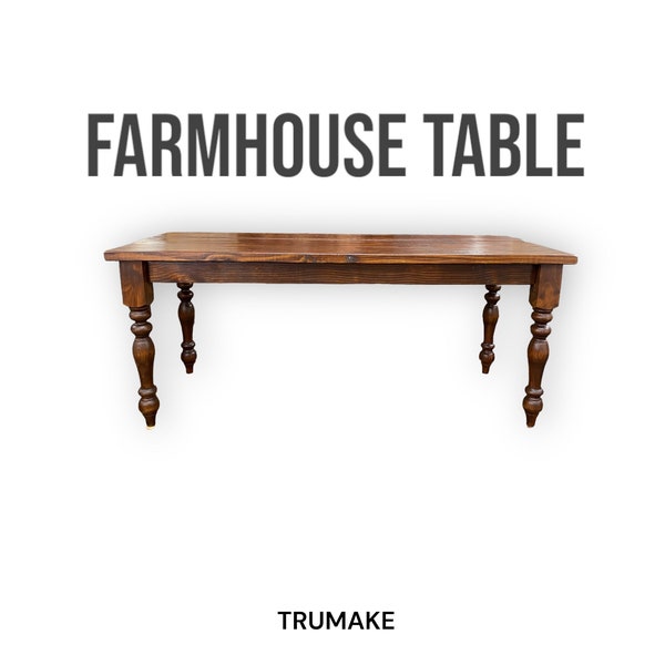 Harvest Table - Etsy