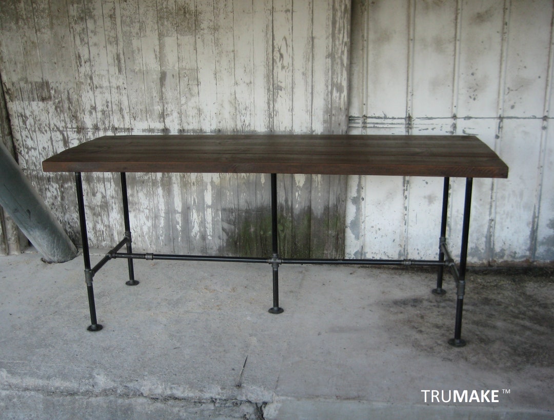 Industrial Bar Table. Pub Table. Pipe Table. Urban Bar Table. Modern ...