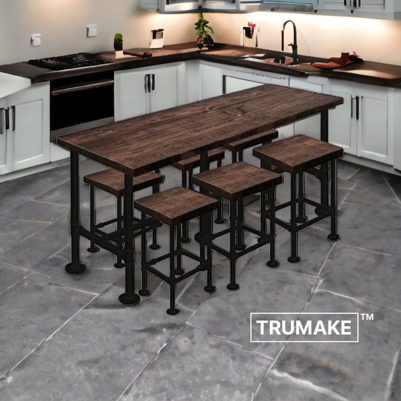 Pipe Kitchen Island - Etsy