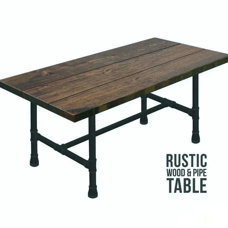 Rustic Industrial Tables - Etsy