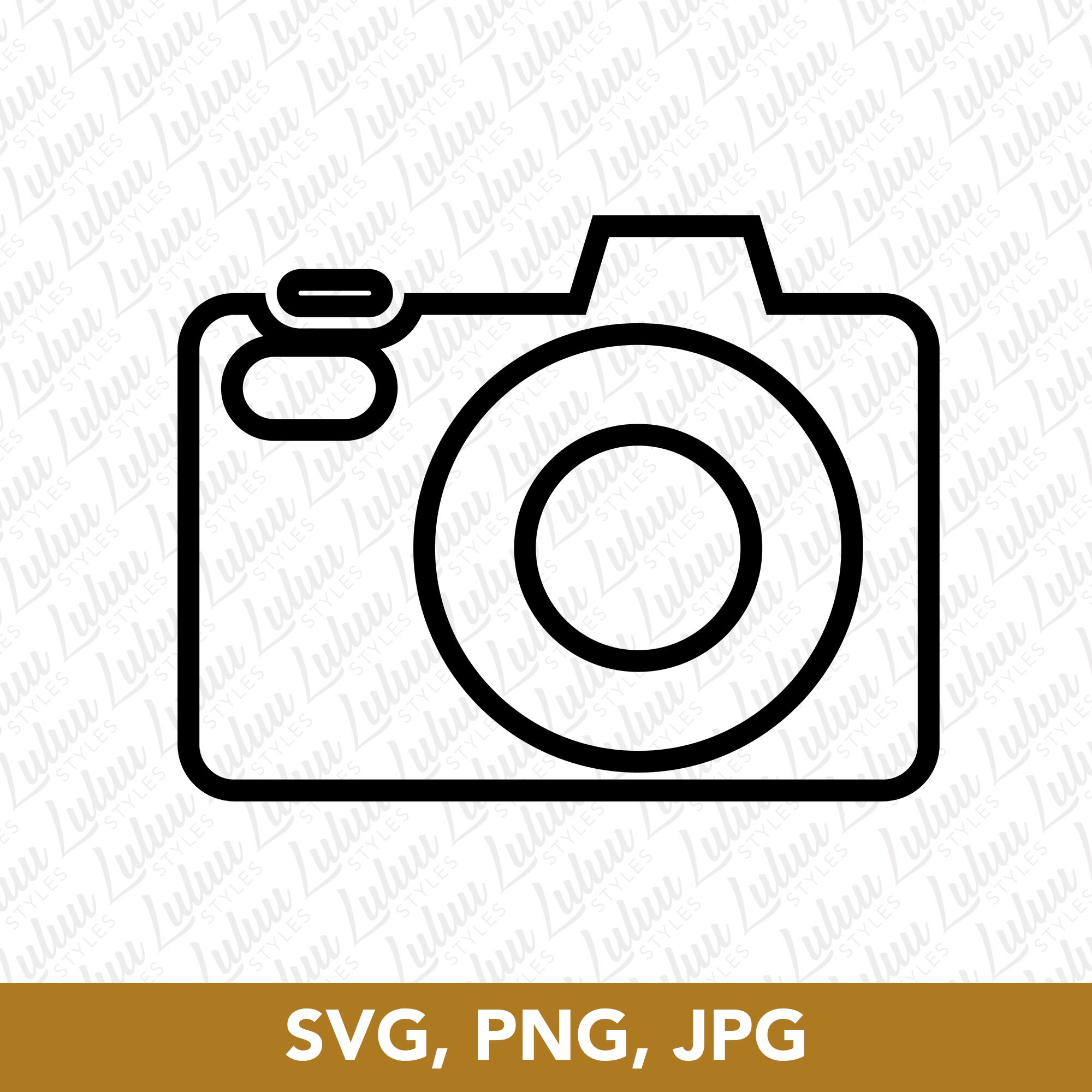 Digital Camera Icons And Symbols