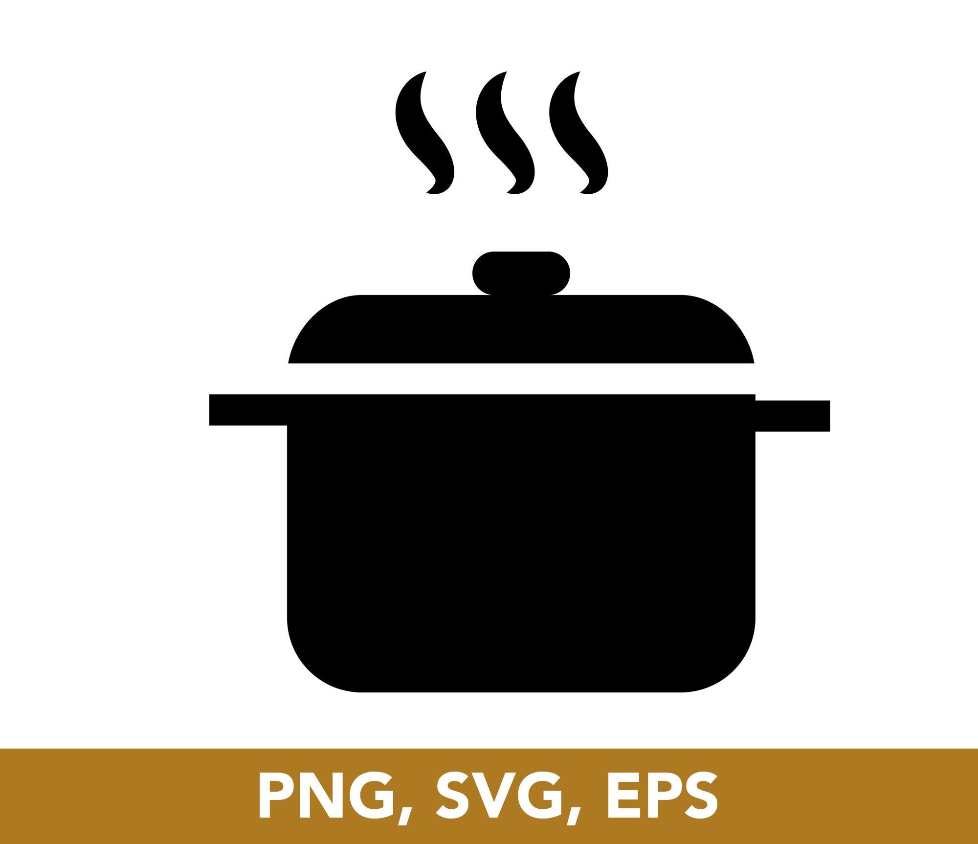 Kitchen Pot Vector