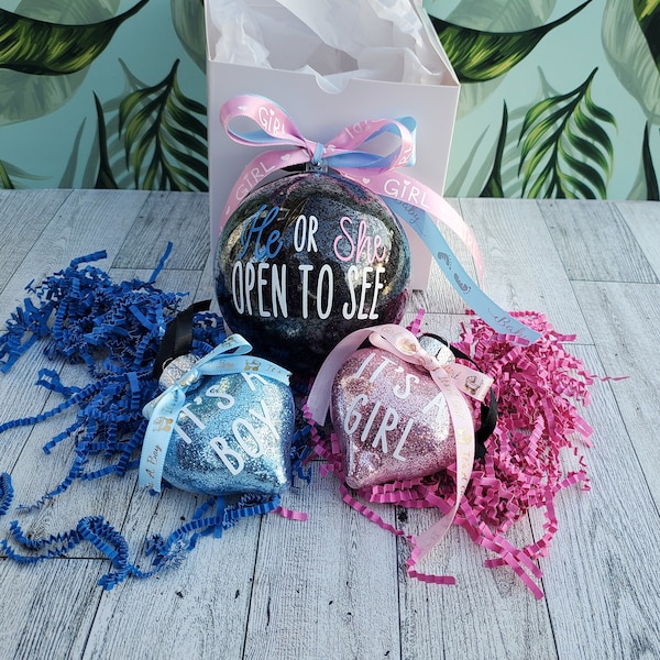 Gender Reveal Box - Etsy