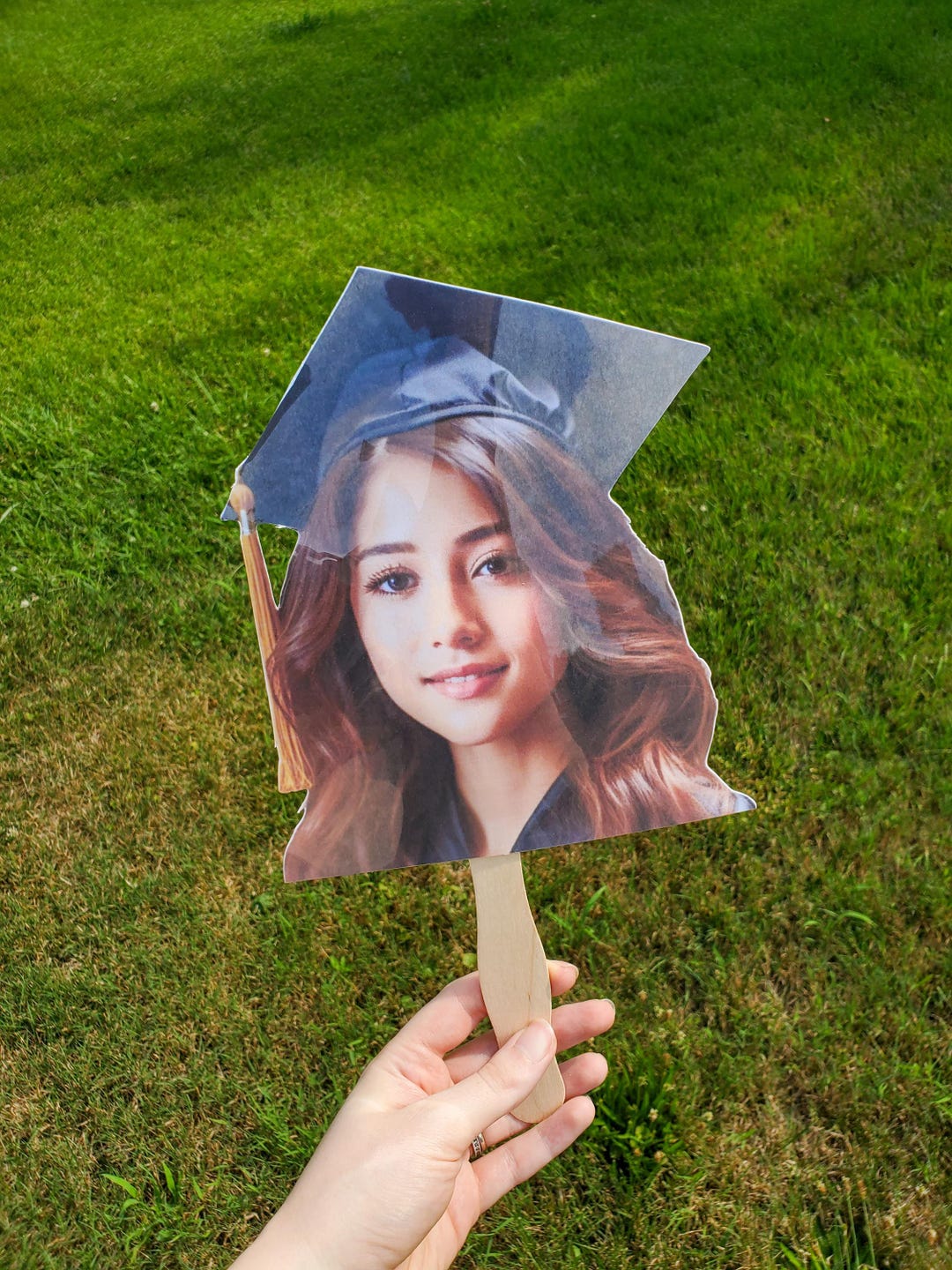 Custom Graduation Head on a Stick/ Face on a Stick/ Custom Big Head ...