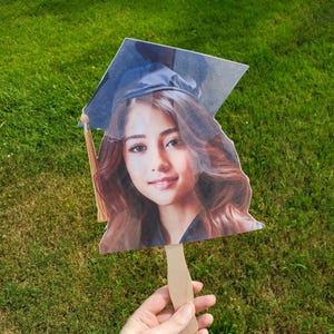 Custom Graduation Head on a Stick/ Face on a Stick/ Custom Big Head ...