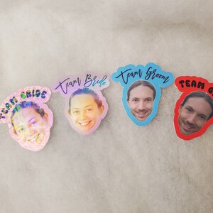 Bachelorette Party Sticker/ Team Bride Team Groom Stickers/ Bachelor ...