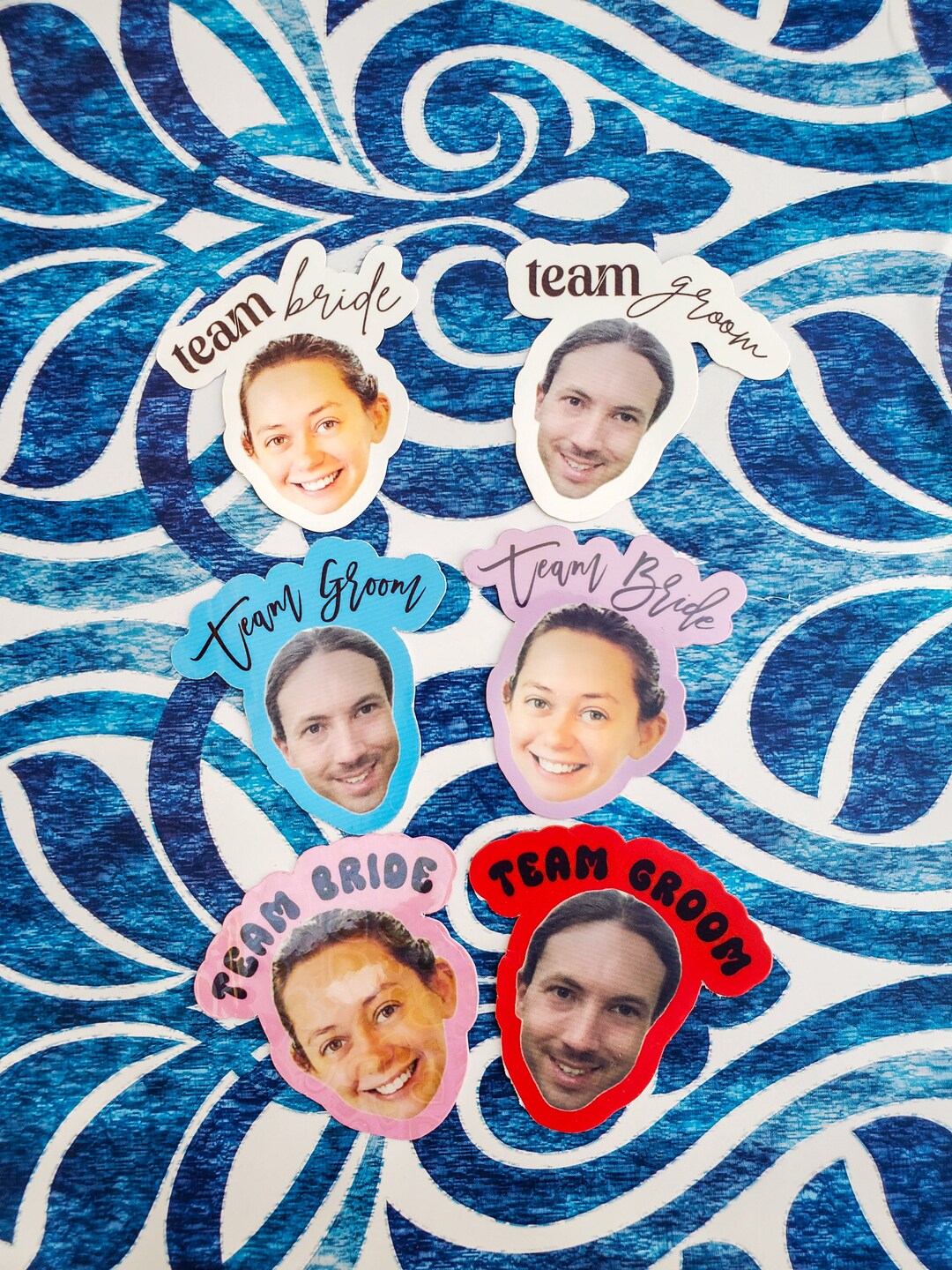 Bachelorette Party Sticker/ Team Bride Team Groom Stickers/ Bachelor ...
