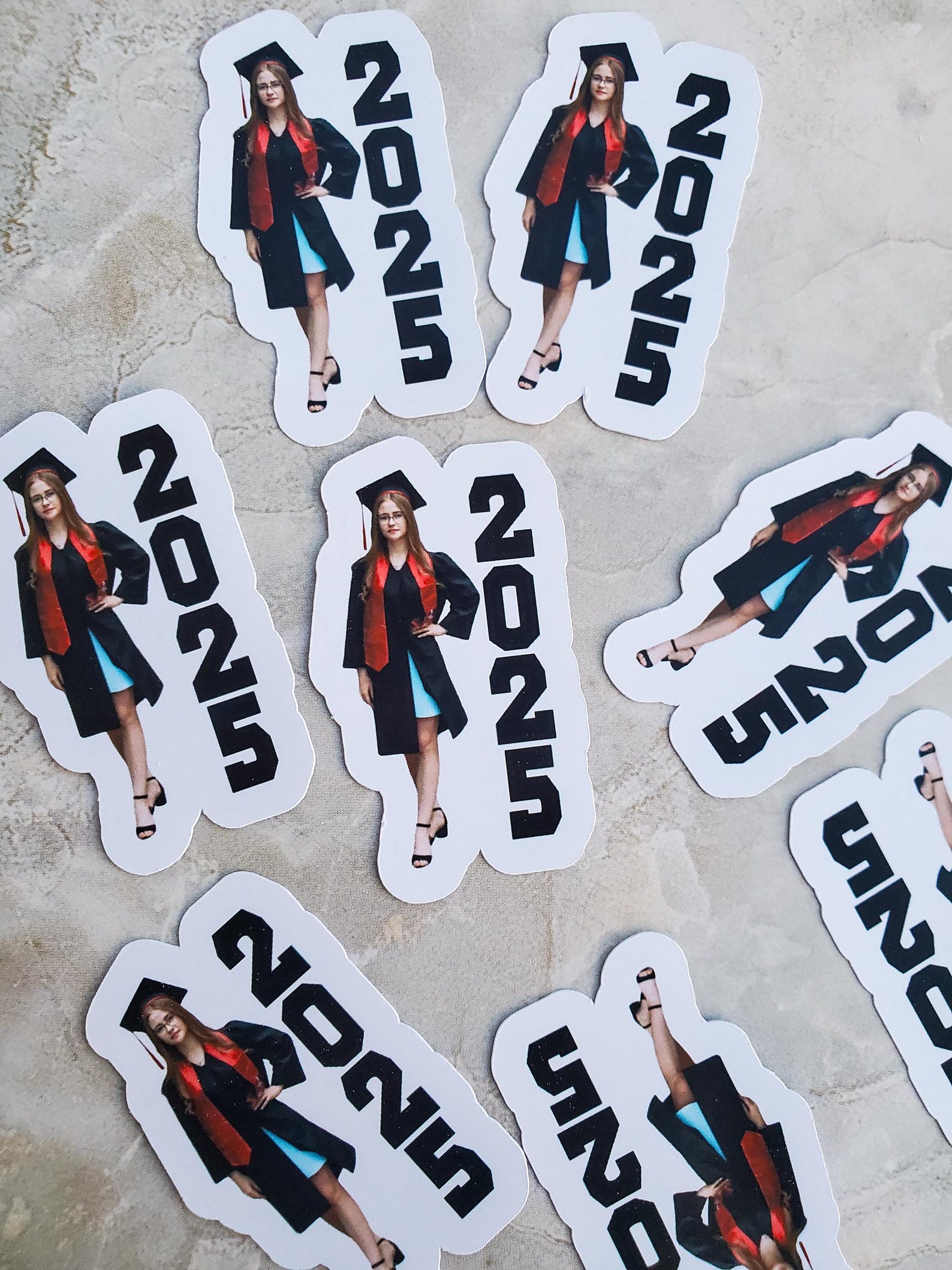 Personalized Graduation Confetti, Photo & Year, Party Decor - Etsy