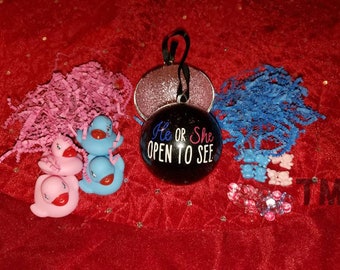 Gender Reveal Christmas Tree - Etsy