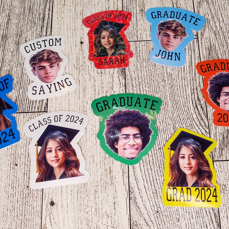 Graduation Stickers - Etsy