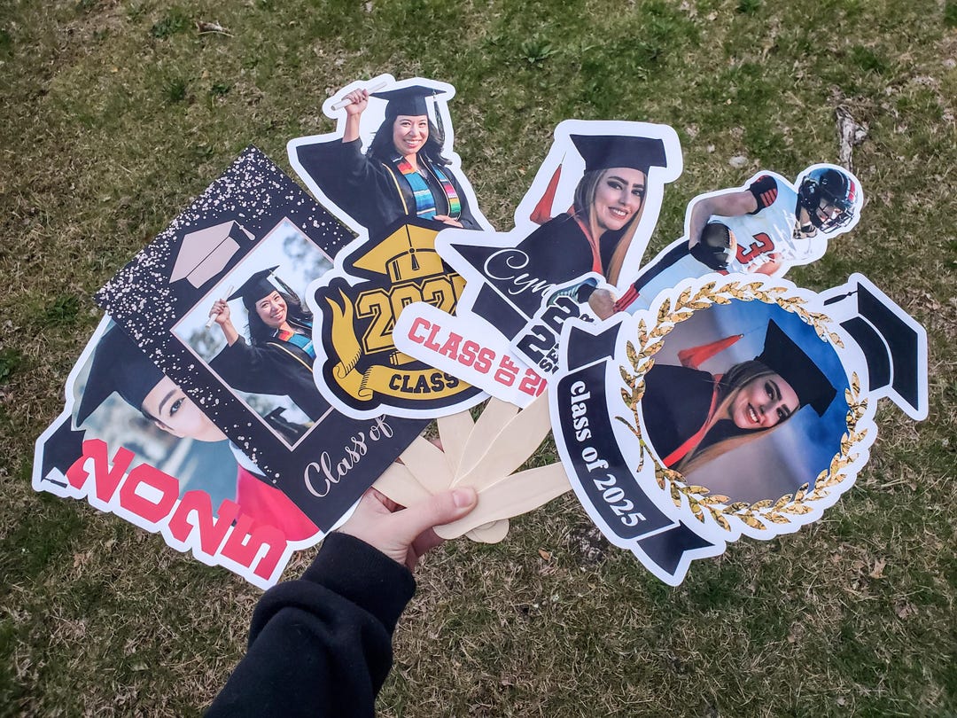Custom Graduation Face Paddle: Class of [year] Photo Cut Out - Etsy