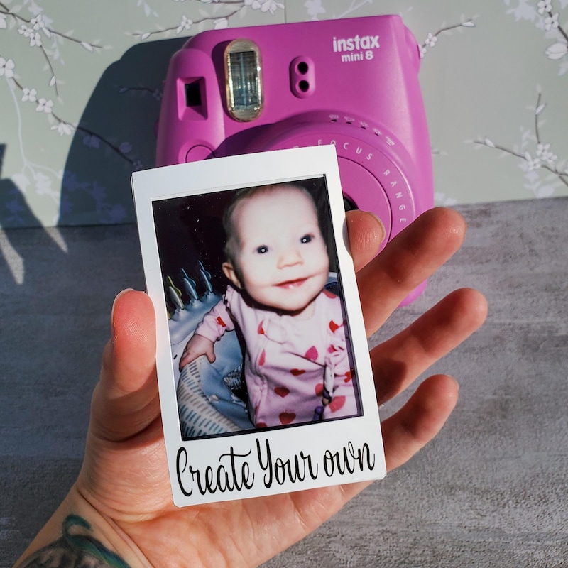 Birthday Sticker Polaroid - Etsy