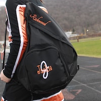 Neon Stars Cheer Duffel Bag | Custom Name Cheerleader Training ...