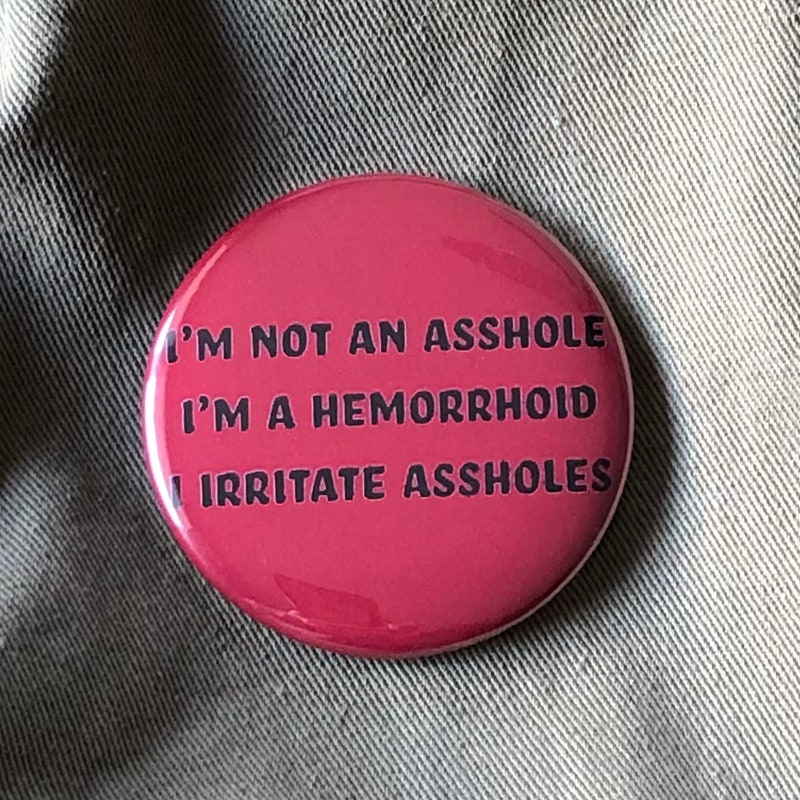 Funny Pinback Button - Etsy