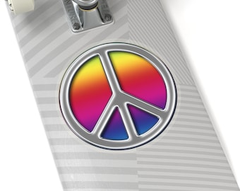Peace Sign Car LARGE Window Decal Peace Out Decal Peace - Etsy