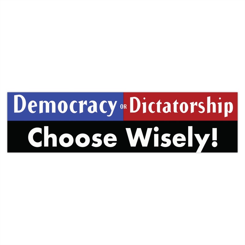 Political Bumper Stickers - Etsy