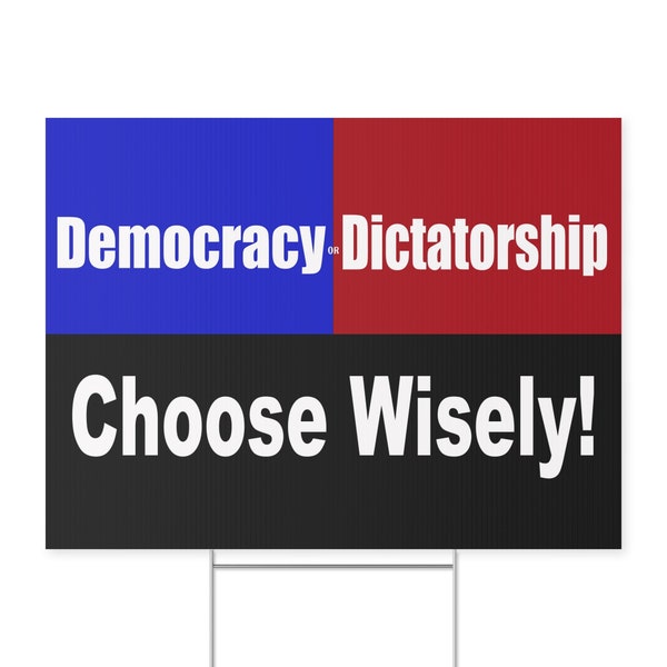 Political Yard Signs - Etsy