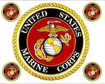 Marine cake topper | Etsy