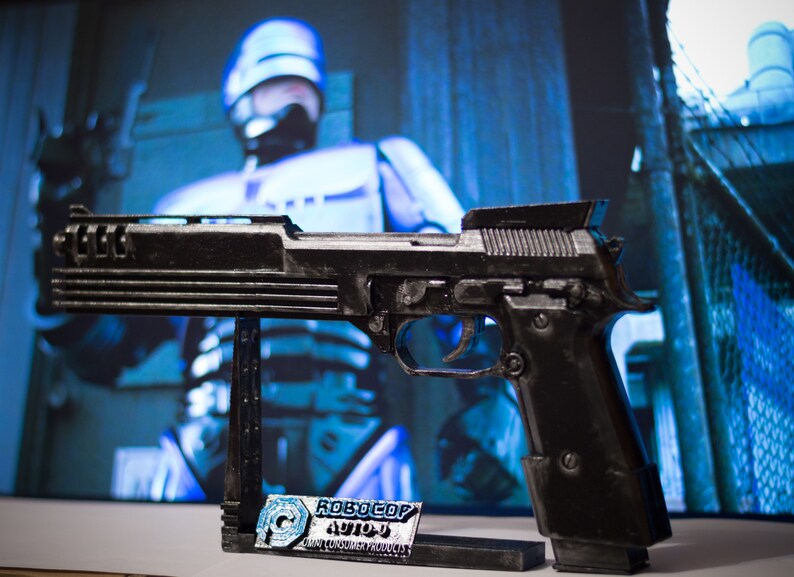 Robocop Auto-9 pistol gun from 1987 American cyberpunk action | Etsy