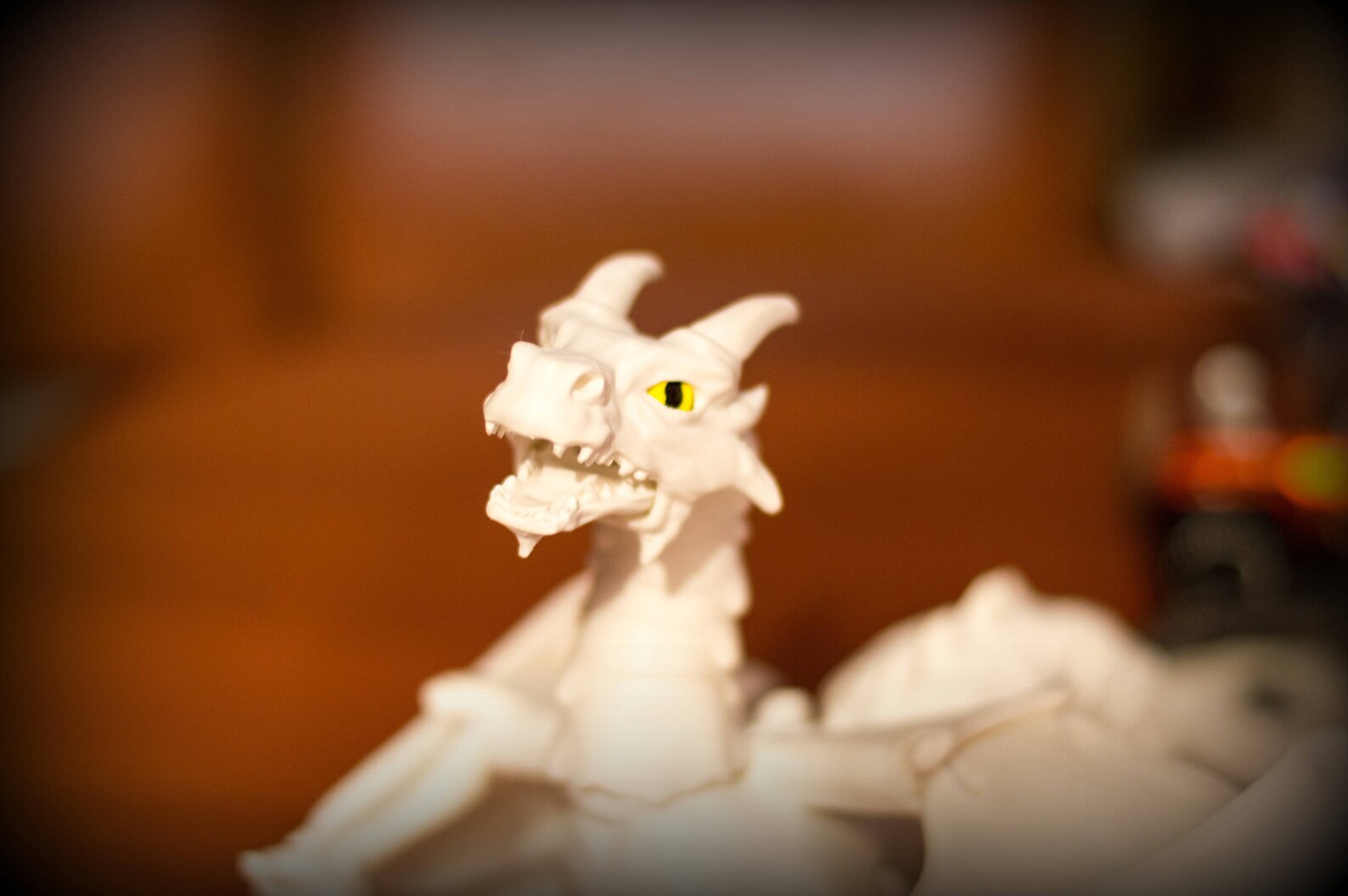 Articulated White Dragon Dragon figure | Etsy