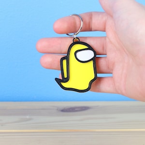 Among Us Keychains - 12+ Colors! 3 Styles! Crewmate/ghost/knife ...