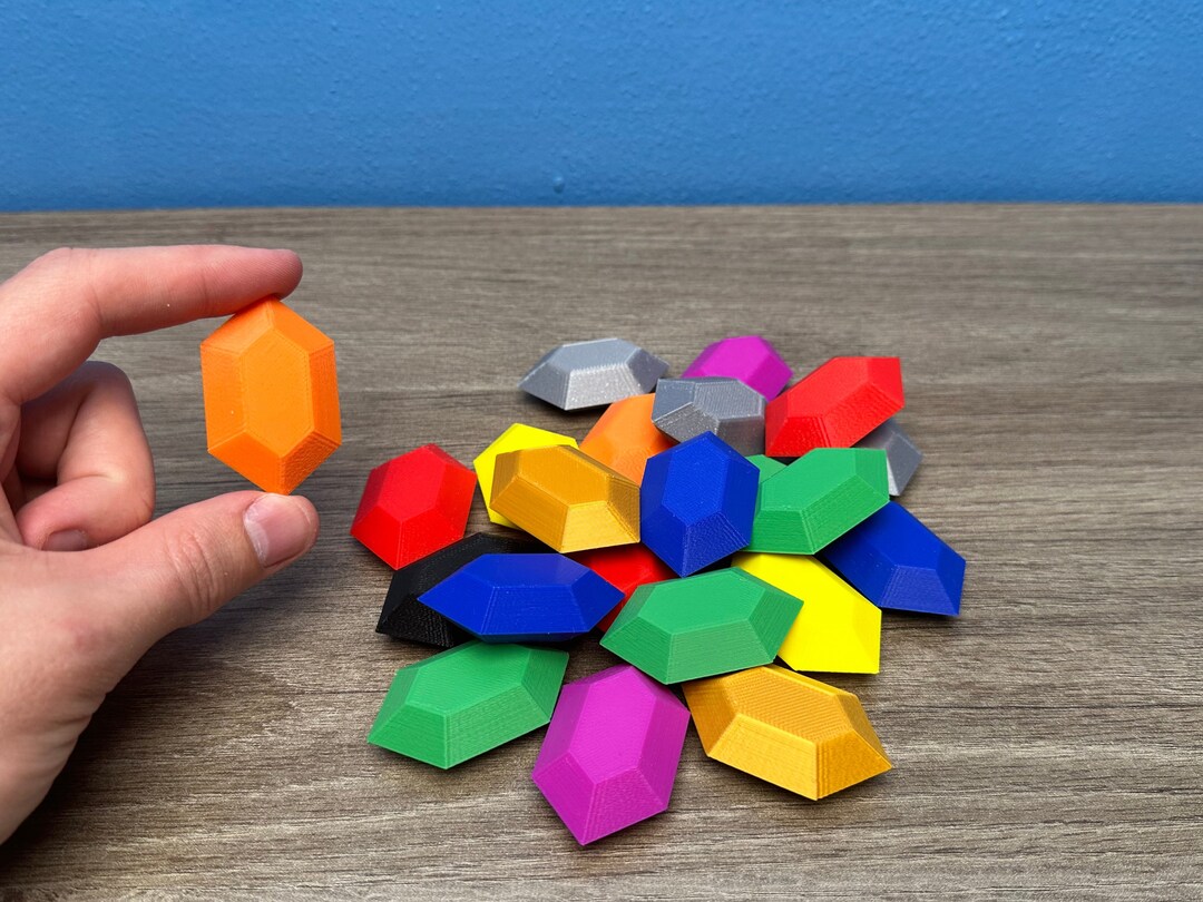 Replica Rupees - Zelda - (ALL COLORS) - 3D Printed Rupees - Etsy