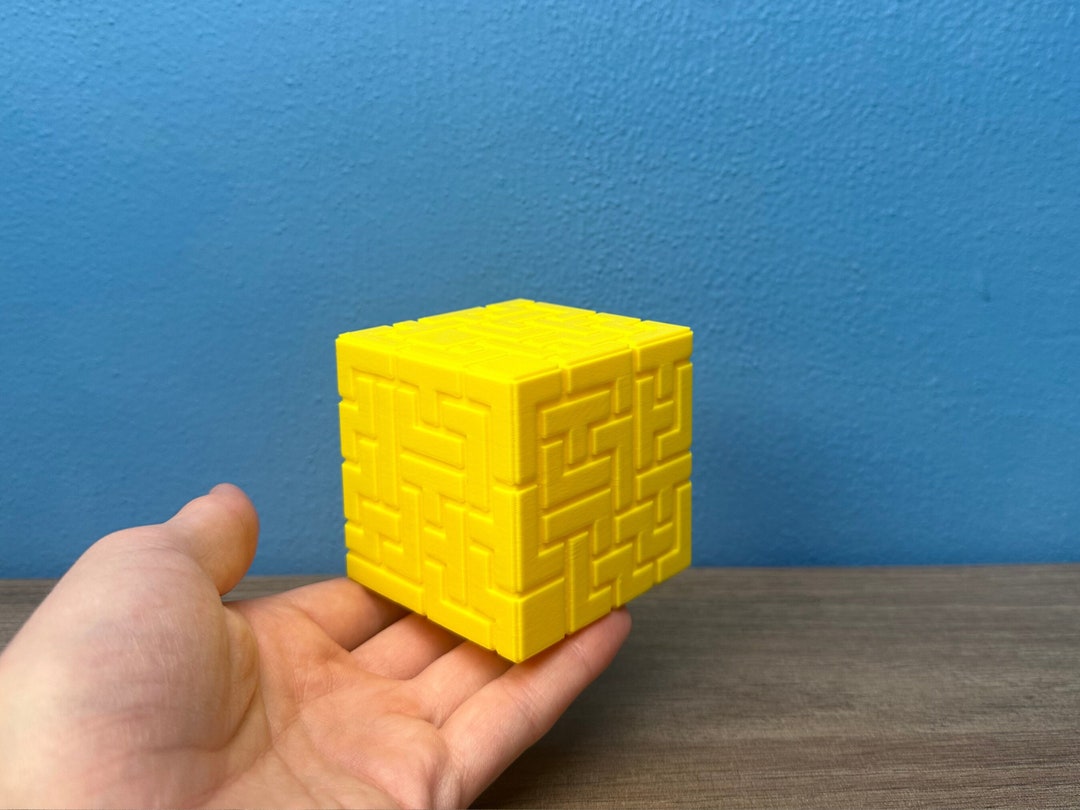FEZ the Hexahedron 3D Printed Display Piece - Etsy
