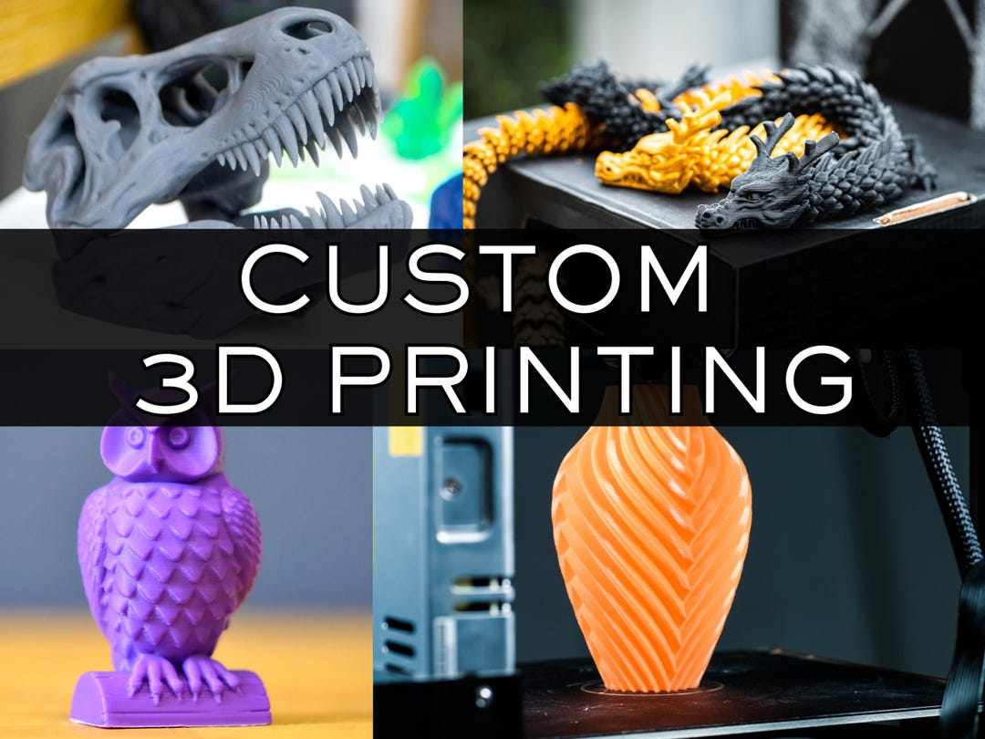 Custom 3D Printing - Figures, Keychains, Magnets, Cosplay, Any Design ...