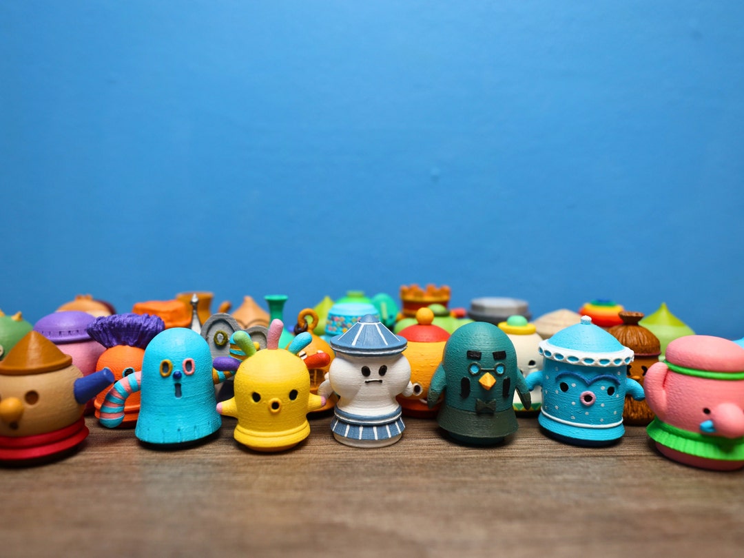 Animal Crossing Gyroids - ALL 36 DESIGNS! - 3D Printed/hand Painted ...