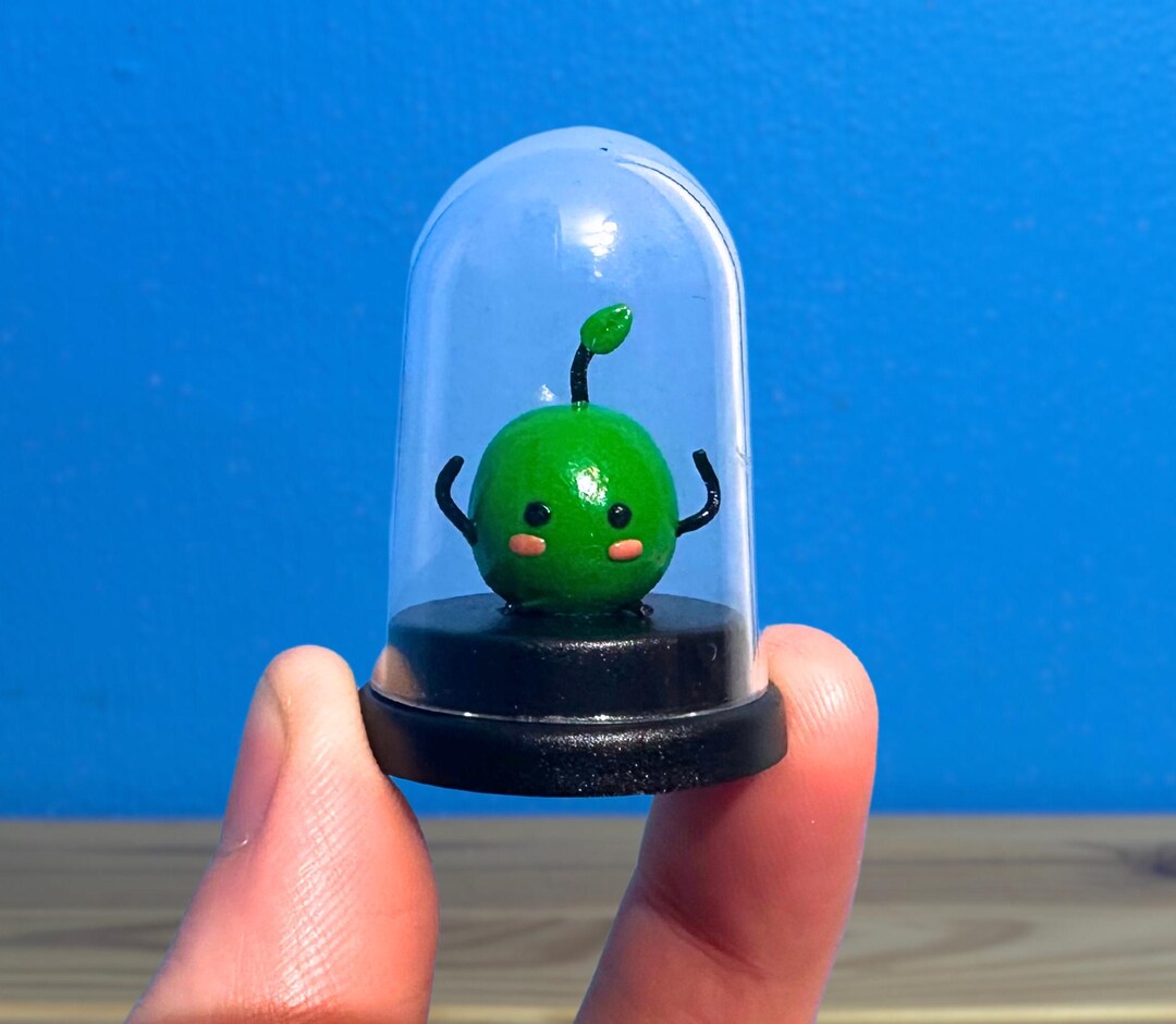 Stardew Valley Handmade Junimo With Items - Miniature Polymer Clay ...