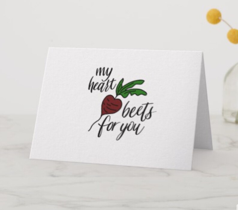 My Heart Beets for You SVG and DXF Cutting File; Valentines Cut File ...