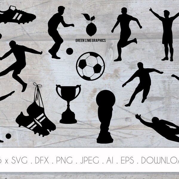 Soccer Dxf - Etsy