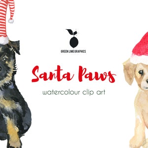 Santa Paws Png, Christmas Dogs Clipart, Dog Png, Boston Terrier, Poodle ...