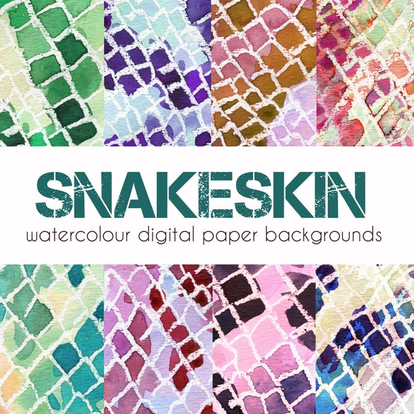 Rainbow Snakeskin - Etsy