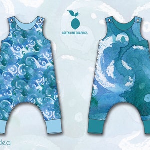 Ocean Seamless Pattern, Waves Surface Pattern, Abstract Pattern, Sea ...