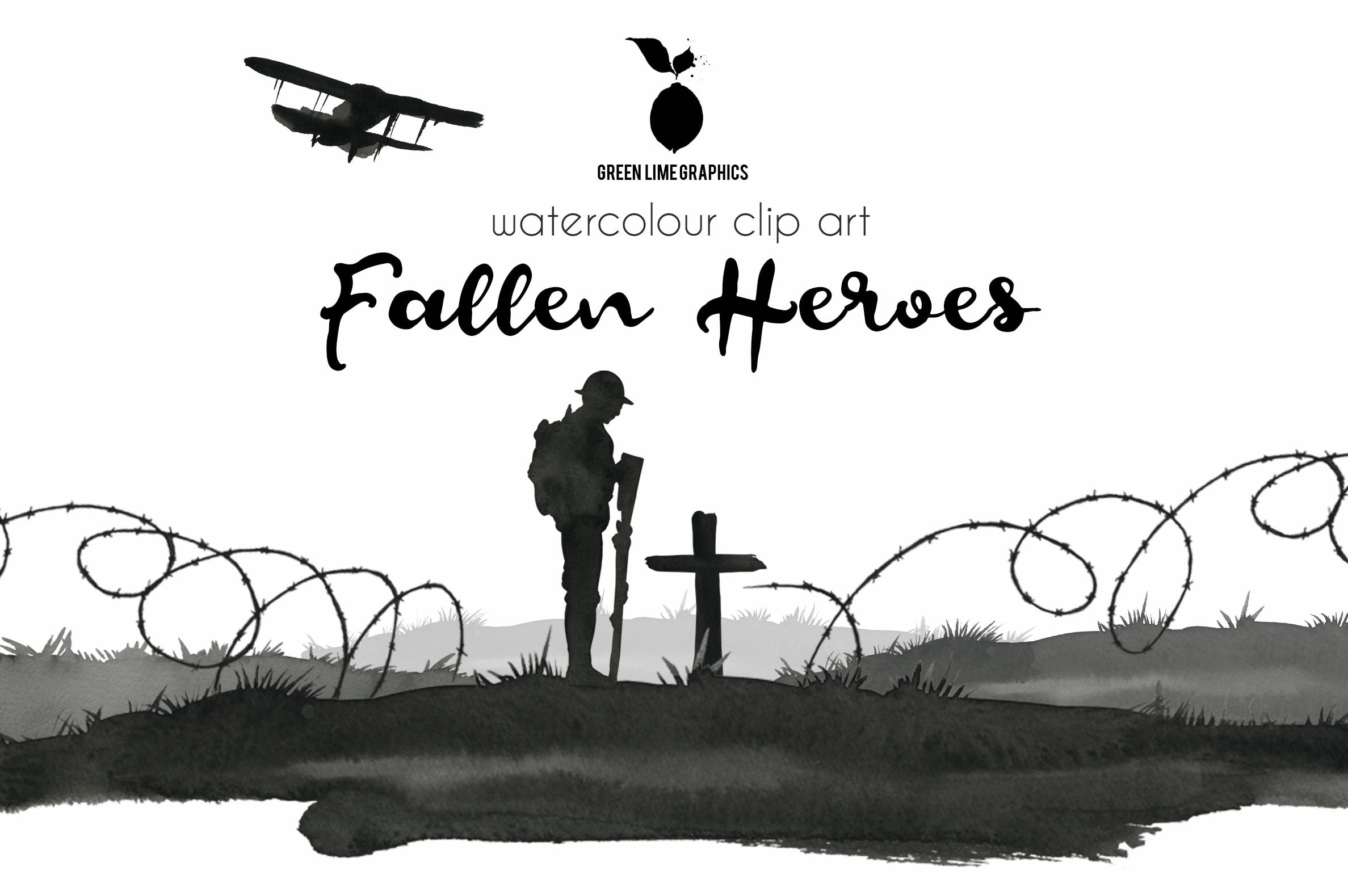 Soldados caídos PNG clipart Día del recuerdo Memorial Day - Etsy España