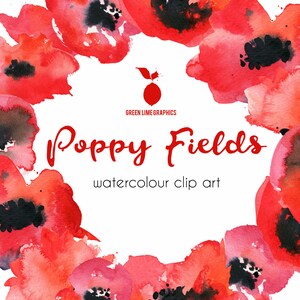 Poppies Clipart, Remembrance Day, Armistice Day, Veterans Day Clipart ...