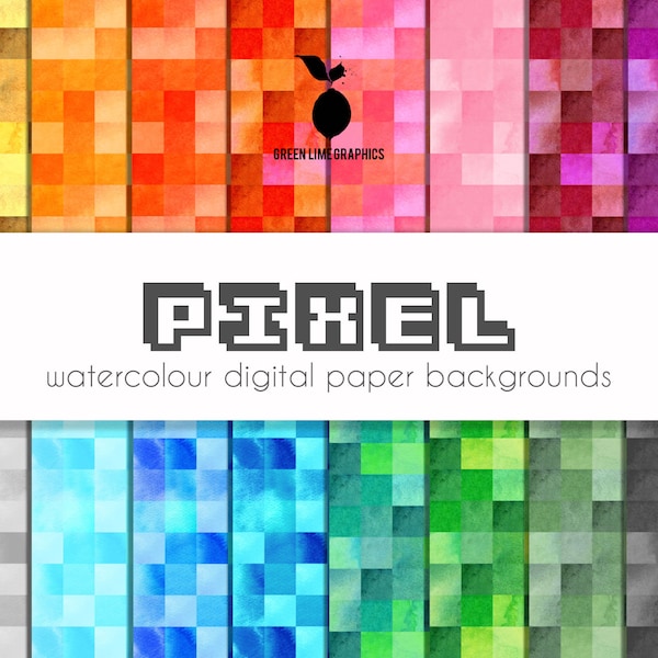 Pixel Paper Crafts - Etsy