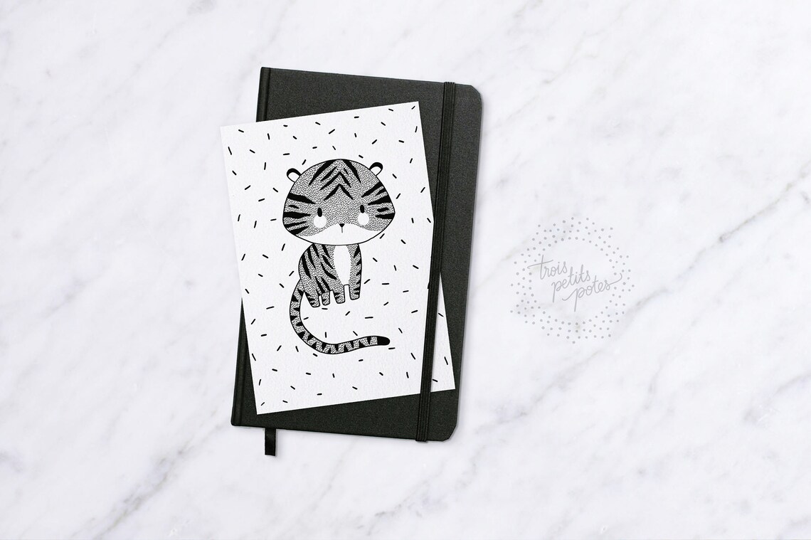 Trois Petits Potes à Choix Affiches et Cartes Décoration - Etsy France