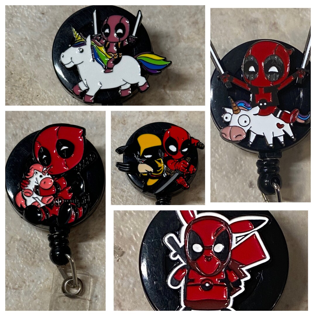 Deadpool Badge Reel, Venom Deadpool, Marvel, Disney, X Men, Pikachu ...