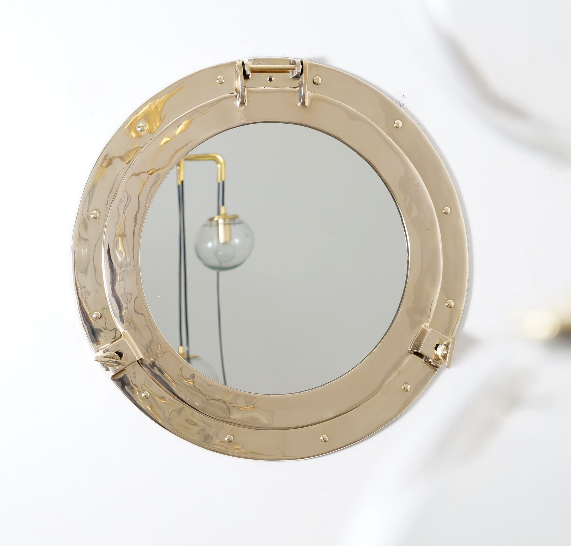 Brass Ship Porthole Window Mirror Glass Antique Marine - Etsy