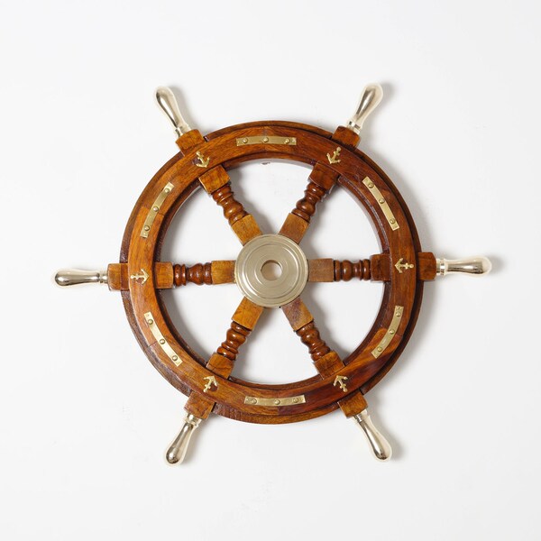 Brass Ship Wheel Handle - Etsy
