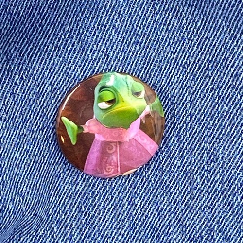 Pascal Button Tangled Lanterns Princess Rapunzel Tangled - Etsy
