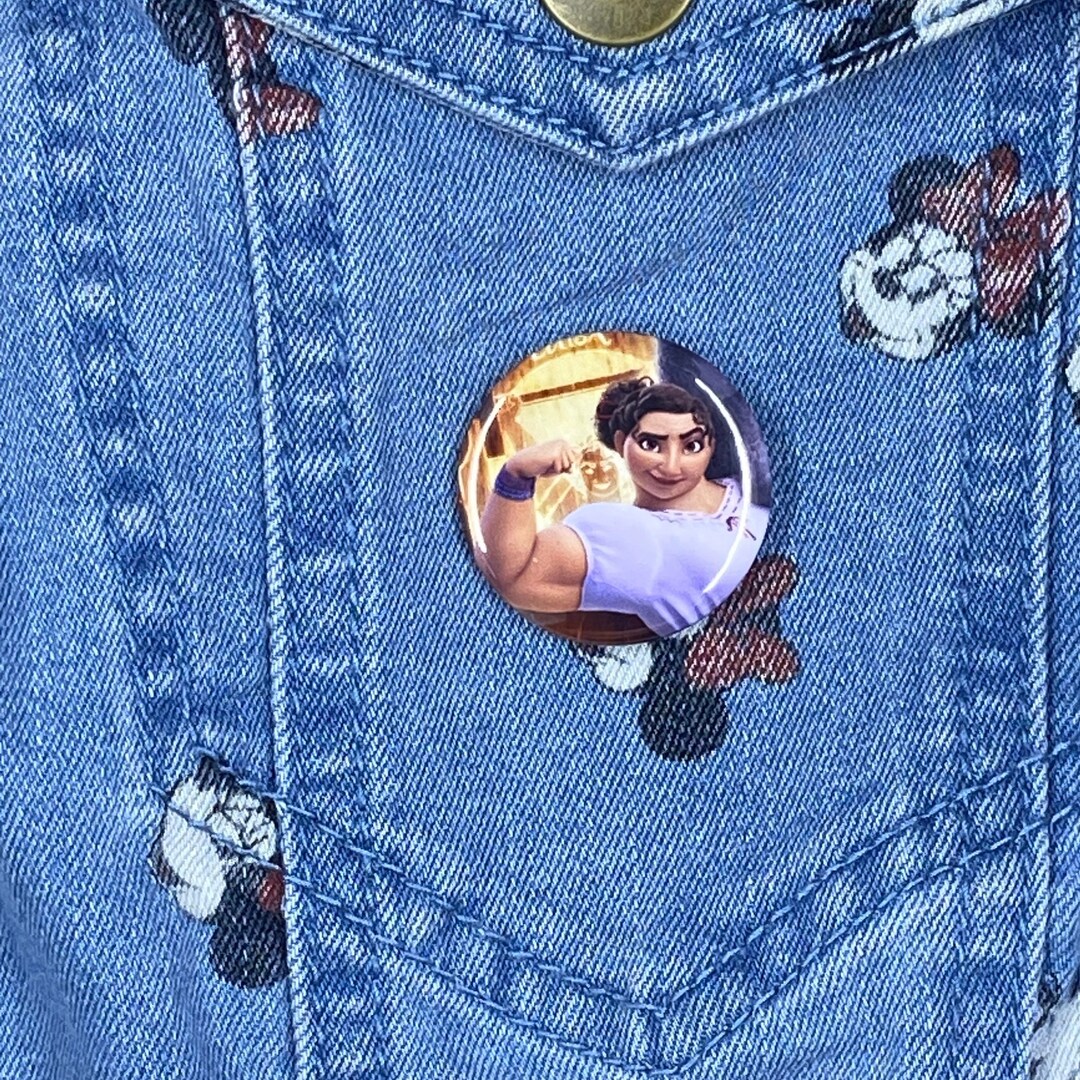 Encanto Luisa Button, Encanto Button, Encanto, Bruno, Disney Button ...