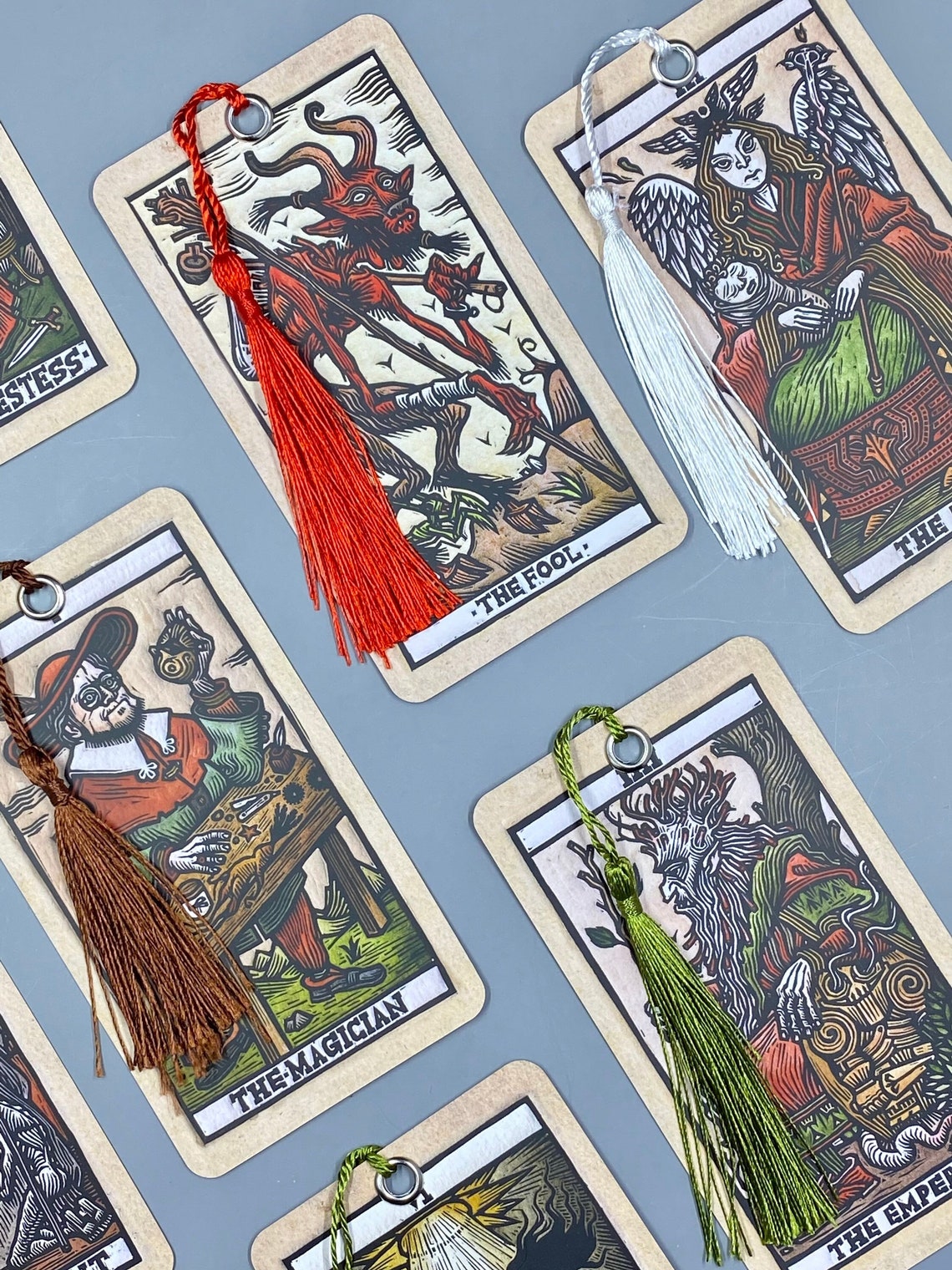 Intuitively Chosen Del Toro Tarot Card Book Mark, Del Toro Tarot, Book ...