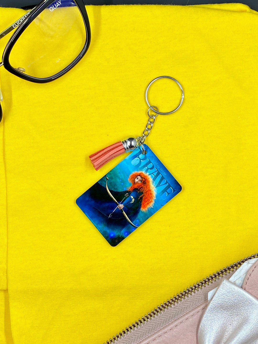 Classic Disney Brave Poster Keychain, Brave Poster, Princess Merida ...