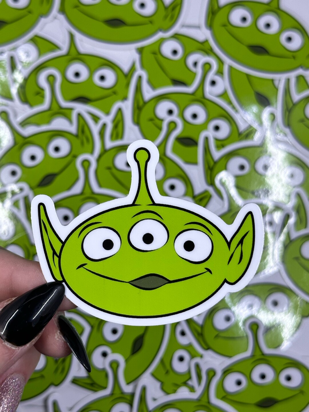 Toy Story Alien Sticker, Pizza Planet Sticker, the Claw, Pixar Sticker ...