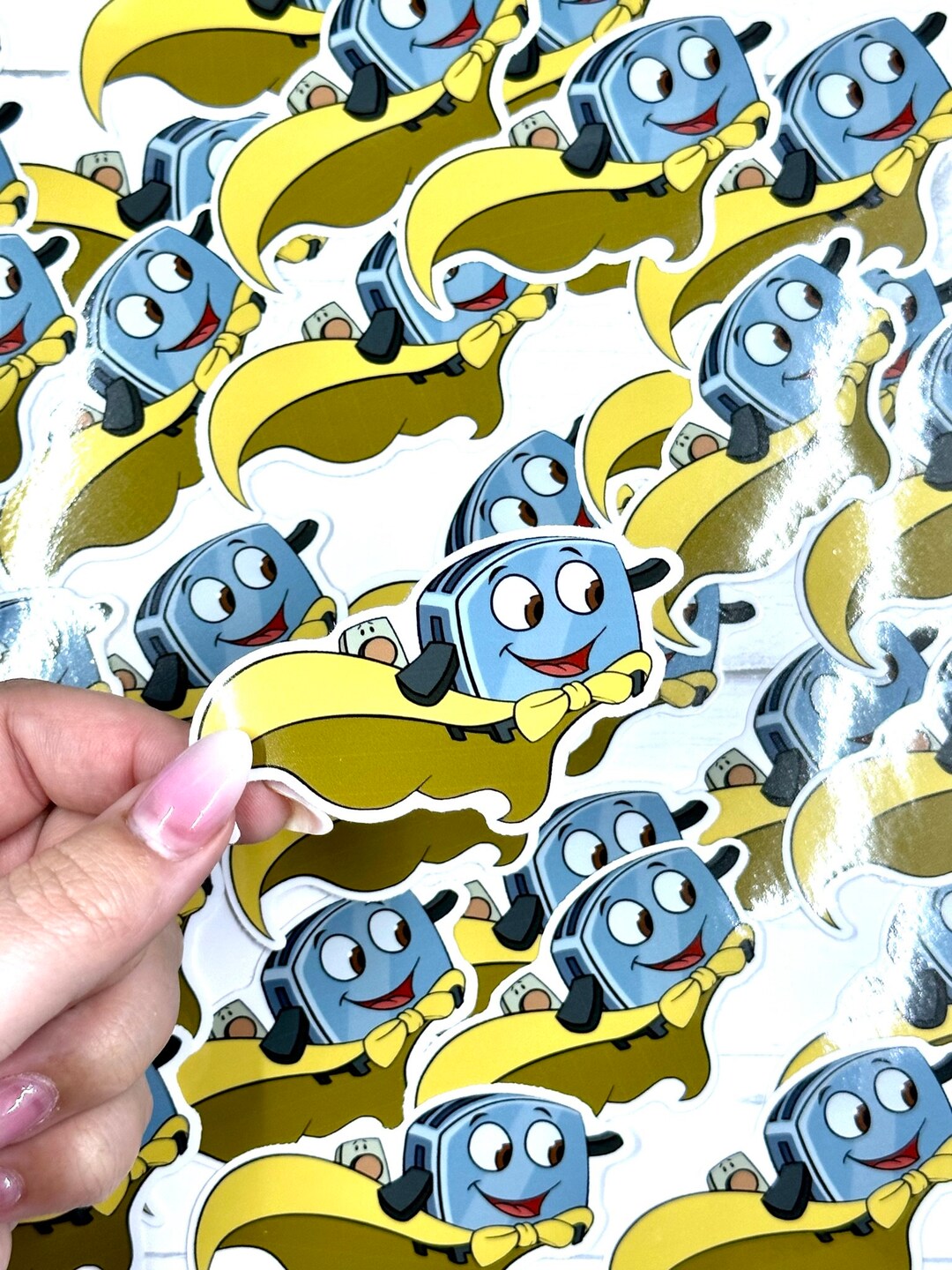 Brave Little Toaster Sticker, Classic Disney Movie Sticker, Lampy ...