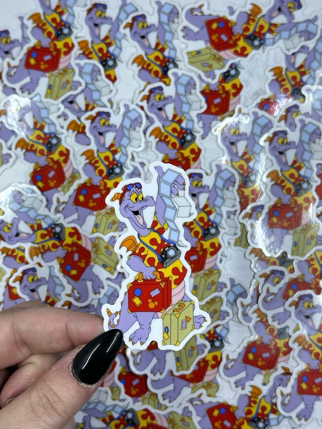 Figment Vacation Sticker, EPCOT Sticker, Magic Kingdom Disney World ...