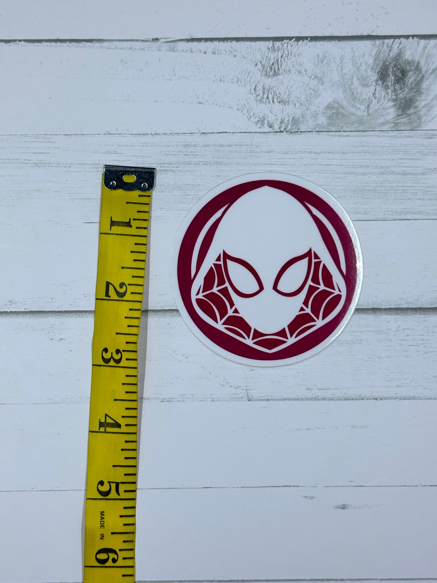 Spider Gwen Sticker, Ghost Spider, Spider-Man Sticker, Marvel Sticker ...